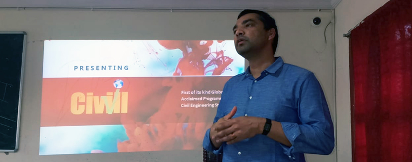 A Guest Lecture on “OPPORTUNITIES FOR CIVIL ENGINEERS”